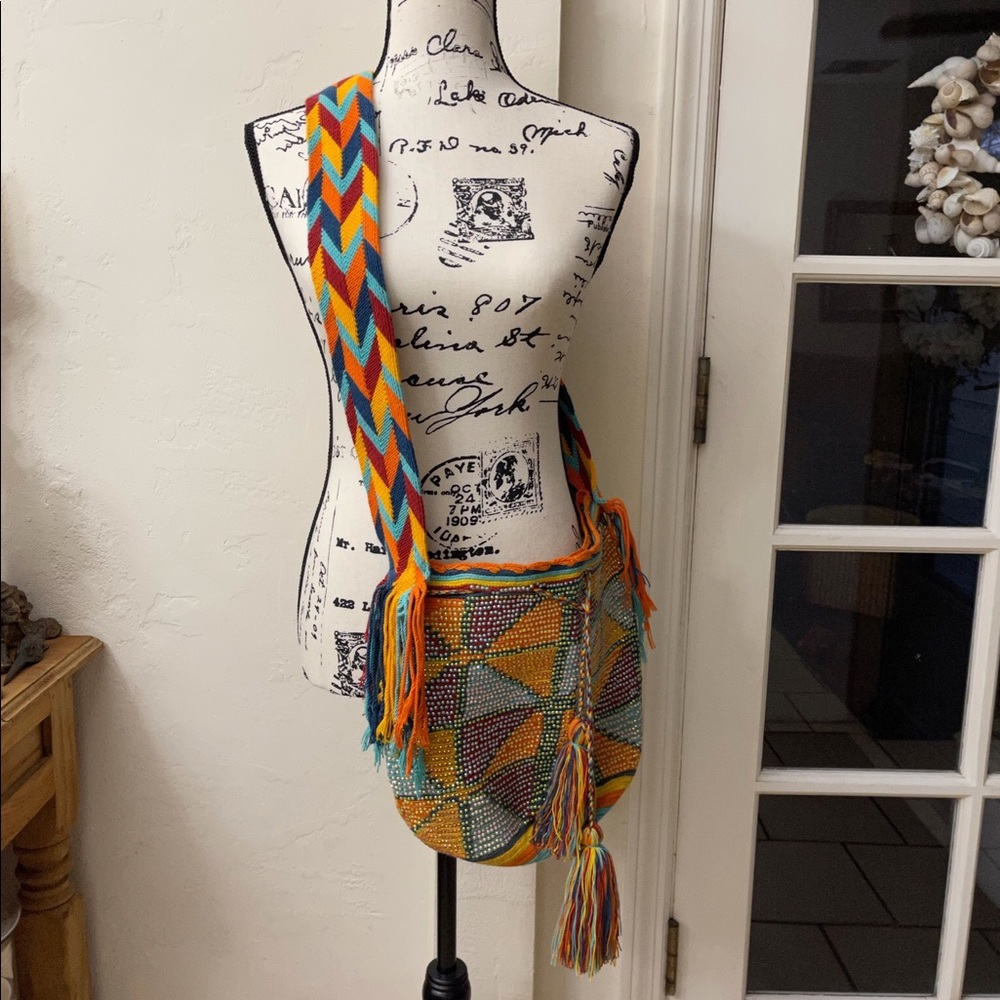 Colorful 4 Crochet Bag - Boho - Gem